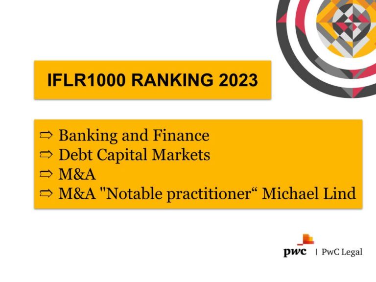 IFLR1000 Ranking 2023 - PwC Legal Blog